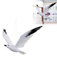 FRCOLOR Hanging Ornaments Artificial Seagull- Shaped Pendant Home ...