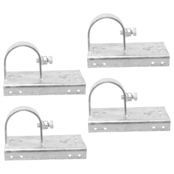 Iron Forge Tools Deer Stand Brackets, 4x4 Inch Brown Powder Coated ...