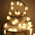All-Season LED Star String Lights - Energy-Efficient Decorative ...