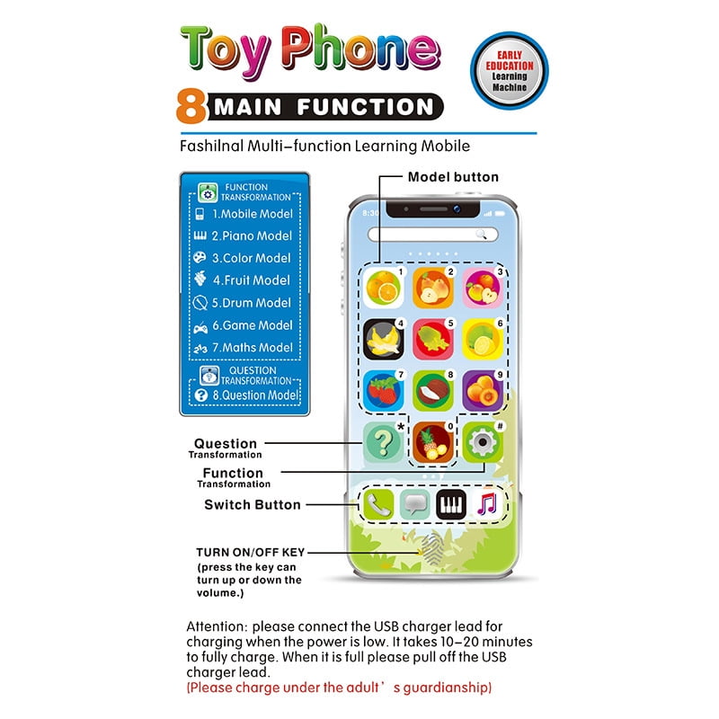 Buy Dearhouse Child's Interactive My First Own Cell Phone - Play to ...