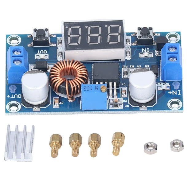 Adjustable Buck Module,5A 75W DCDC High Buck Modulewith Voltage Display ...