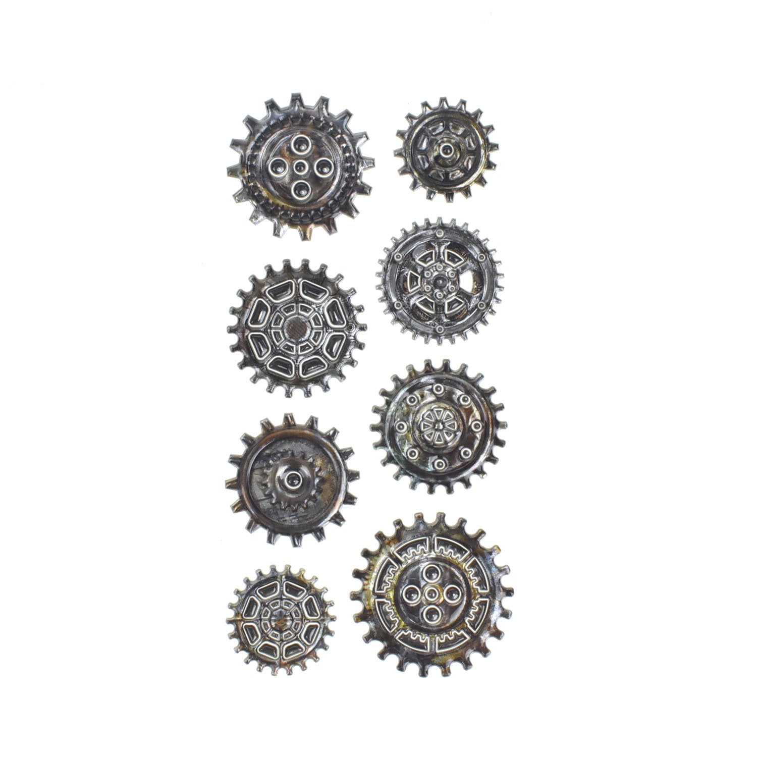Vintage Elegance Cogs and Gear Stickers, 8-Piece - Walmart.com