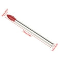 10Pcs Glass Tile Ceramic Drill Set 3/16 "Shank Carbide Tip-tip Throw ...