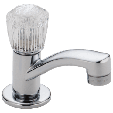 Delta Trinsic Single Handle High-Arc Spout Bathroom Faucet in Champagne ...