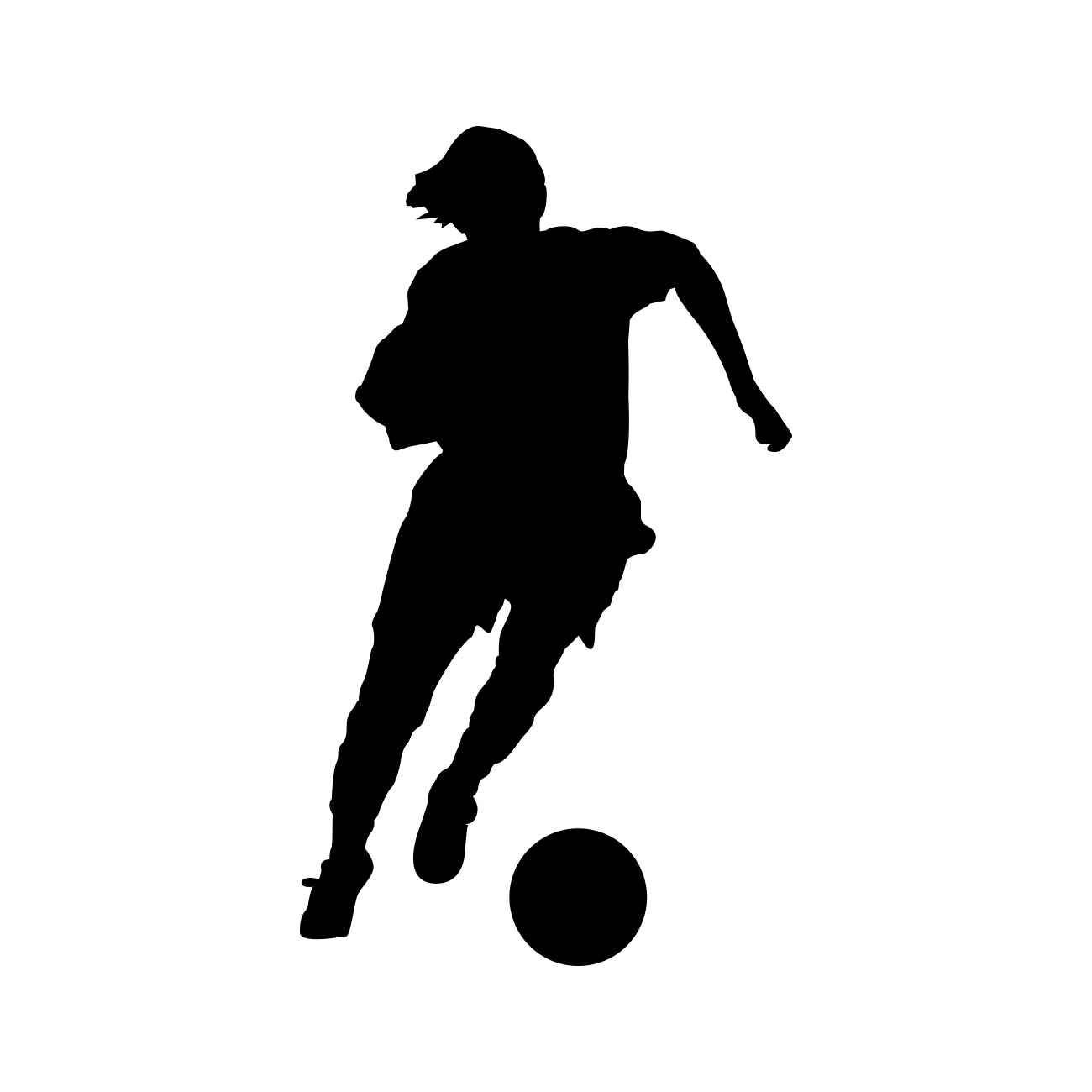 Womens Soccer Sticker Decal Die Cut - Self Adhesive Vinyl ...