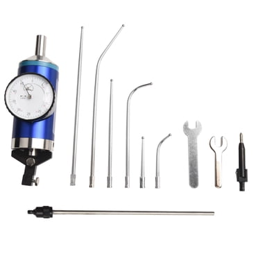 Dial Indicator with Magnetic Base Holder,0-1 Inch/25.4mm Range,Inch ...