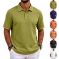 BRANROY Men's Short Sleeve Casual Shirts - Color Block Collared Summer ...
