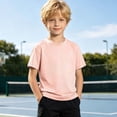 XFeng Boy's UPF 50 Rash Guard Swim Shirts Short Sleeve Sun Protection ...