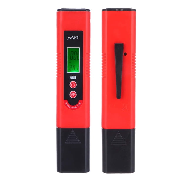 Digital PH Meter, PH Tester LCD Digital with ATC for Swimming Pools for ...