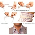 Slick Collar Adjustable Shirt Collar Support Kit with Stays for Men ...