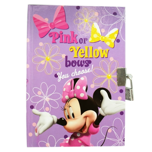 Disney's Minnie Mouse Bow-tique Lockable Mini Diary - Walmart.com