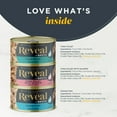 Reveal Natural Wet Cat Food, Fish in Broth Variety Pack, 2.47oz 8 Cans ...
