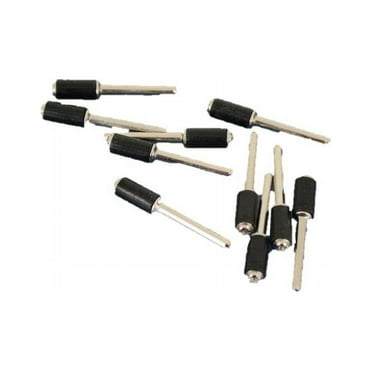TEMO 10 pc 6 mm (1/4 Inch) Cylinder Rubber Rotary Tool Polishing Burr ...