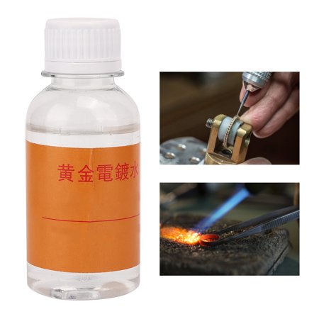 Plating Solution Gold Tools 24k Gold Solution Jewelry Cleaning Gold ...