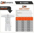 DXM SPORTS Brazilian Jiu Jitsu BJJ Gi Kimono for Adults - A1, Black ...