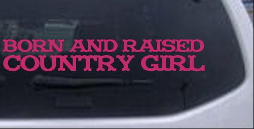 Country Girl Stickers For Trucks