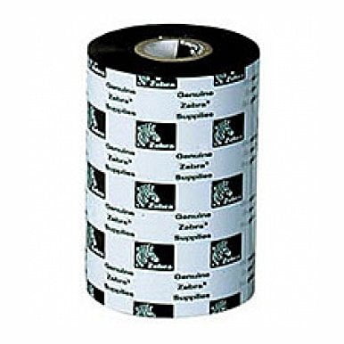 ZEBRA 02000BK17445 B 1810 ZEBRA, CONSUMABLES, 2000 WAX RIBBON, 6.85 X ...