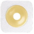 Colostomy Barrier Natura Stomahesive Flexible 5" x 5" Wafer White (2 3/ ...