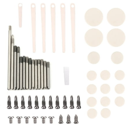 Yosoo Metal Clarinet Reparing Maintenance Parts Screws Pads Tools Kit ...