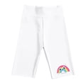 Ahabrexf Girls Biker Shorts High Waist Multi-Color Print 5-Inch Thin ...