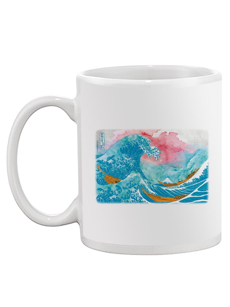 Image Conscious Ocean Waves With Boats Mug - Porter Hastings Designs ...