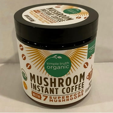 Simple Truth Mushroom Instant Coffee - ONE 2.12oz container - Walmart.com