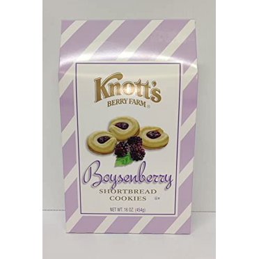 Knott's Small Package Bakery Raspberry-Filled Shortbread Cookies, Bite ...