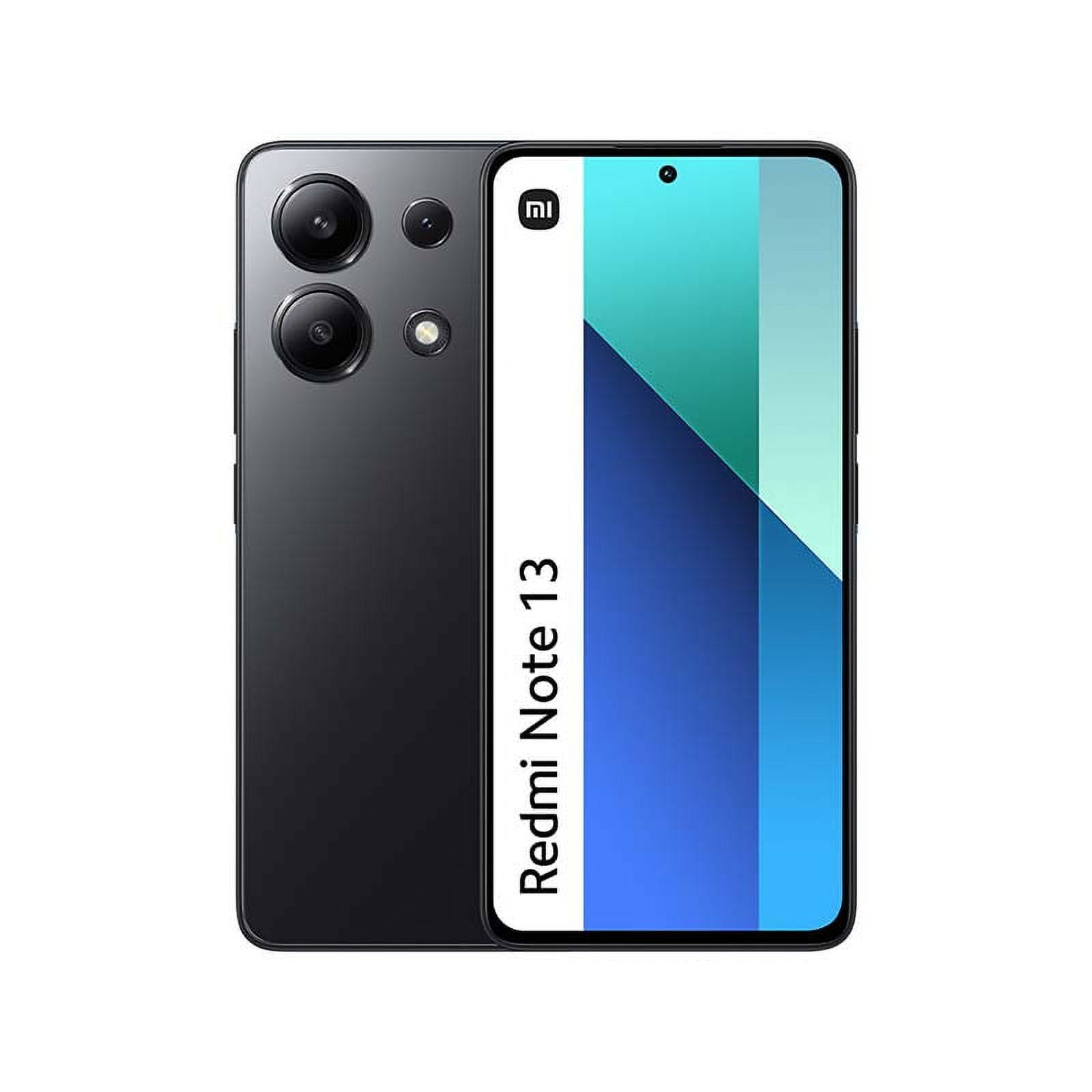Smartphone Redmi Note 13 4G 256GB 8GB Midnight Black | Bodega Aurrera ...