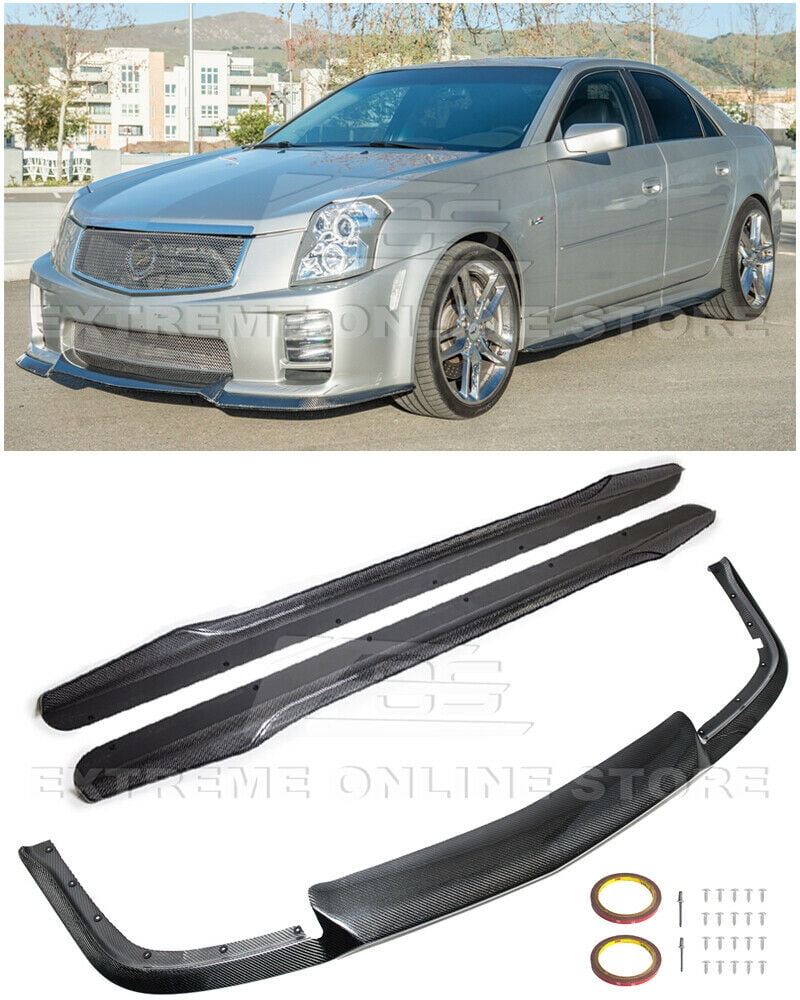 Replacement For 2003-2008 Cadillac CTS-V Models | Carbon Package Style ...