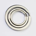 30pcs Flat Key Rings Key Chain Metal Split Ring (Round 3/4 inch ...