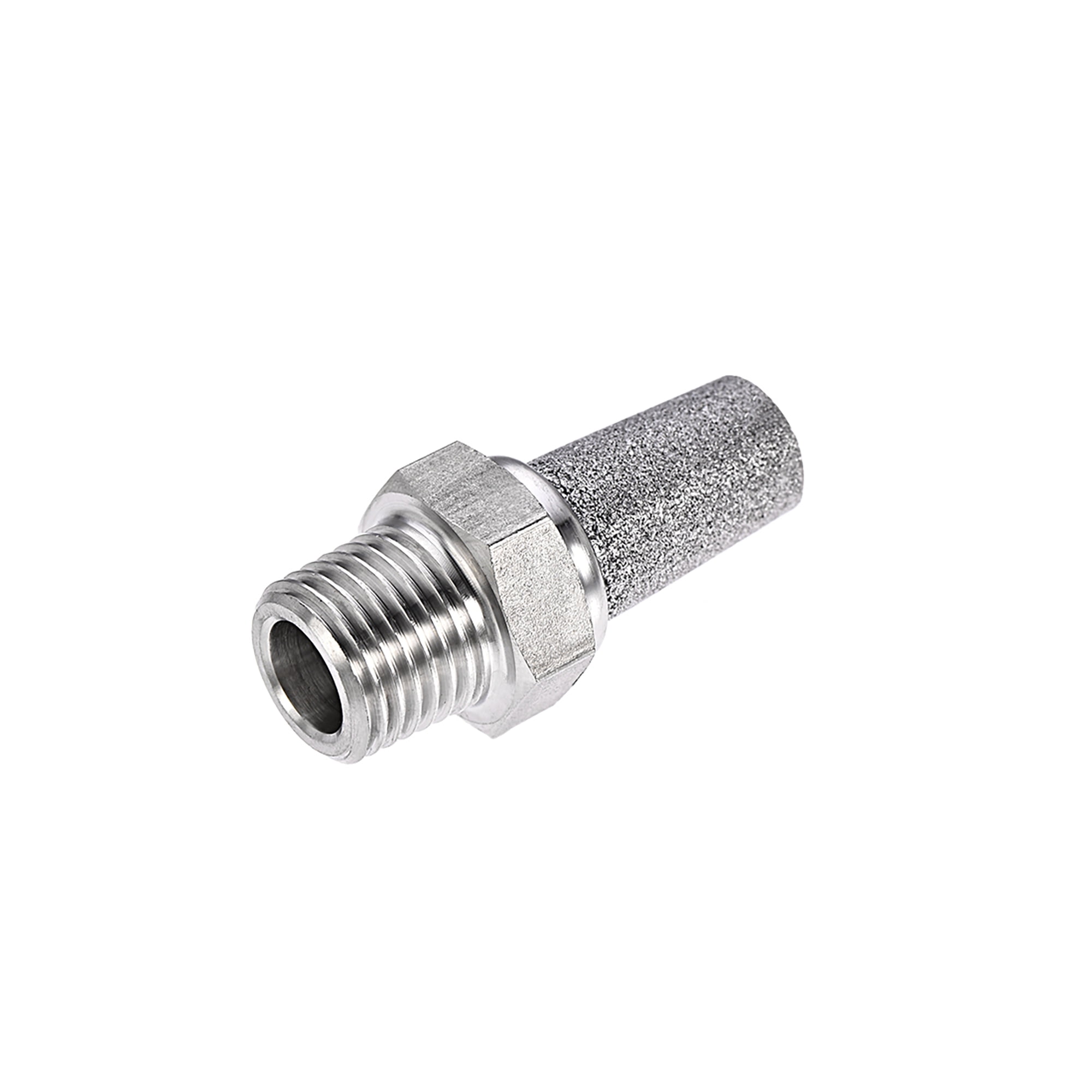 G1/4 Male Thread Sintered Stainless Steel Breather Pneumatic Air ...