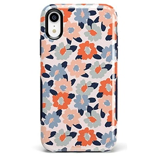 Cute Flowers 10xr Flower Case - iPhone 10 xr Floral Case Black Rubber ...