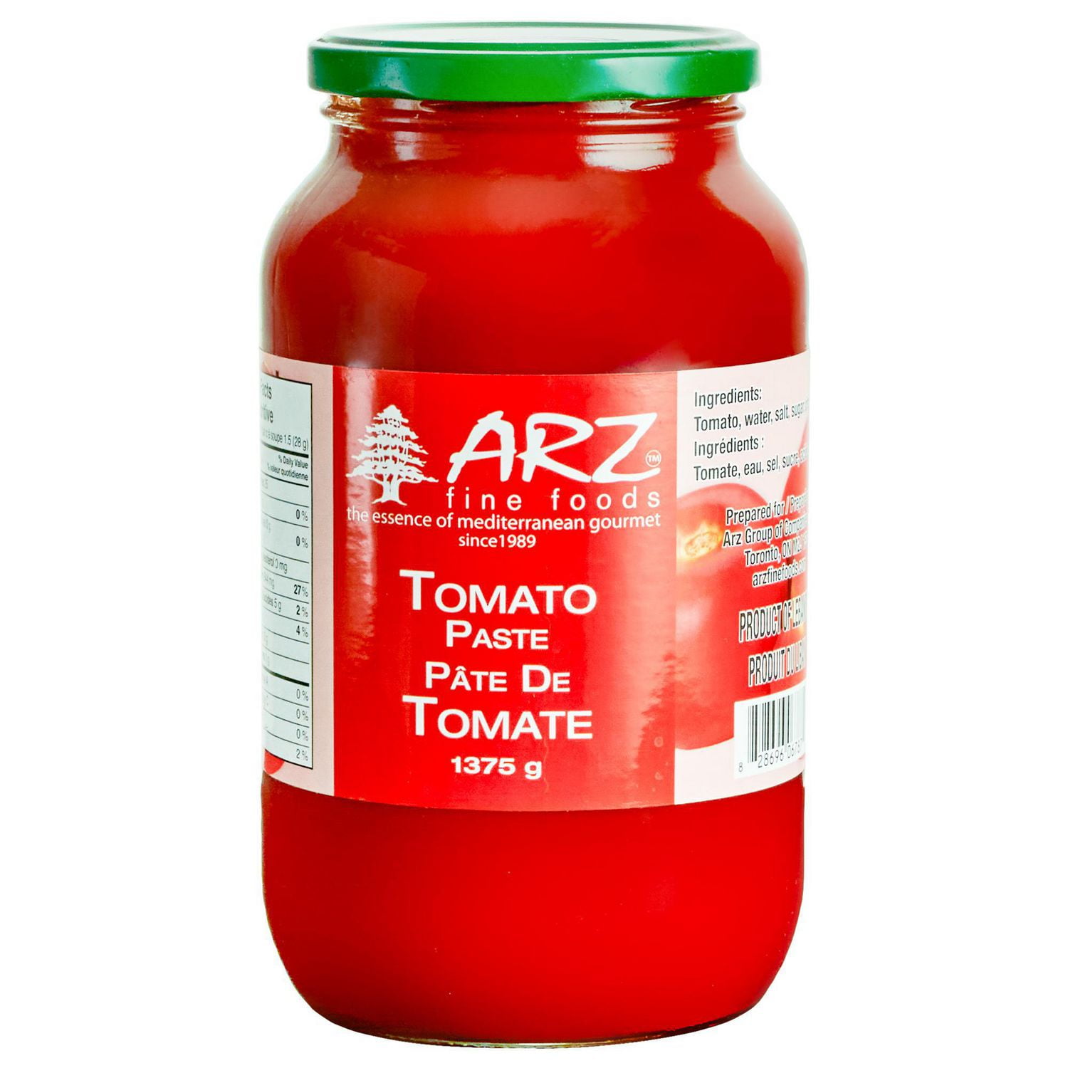 Click here for Arz Fine Foods Arz Tomato Paste 1375 G prices