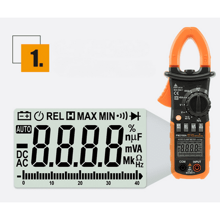 Self-calibrated current clamp meter - 2108A high precision digital ...