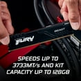 Kingston FURY Beast 16GB (2x8GB) 3600MT/s CL17 DDR4 Desktop Memory KF436C17BBK2/16 - Walmart.com
