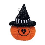 TY Beanie Baby Beanie Bellies Hollow Halloween Pumpkin Plush Keychain ...
