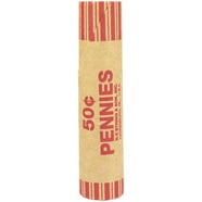 Coin-Tainer Preformed Tubular Coin Wrappers, Quarters, $10, 1000 ...