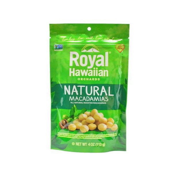 Royal Hawaiian All-Natural Macadamia Nuts, 4oz - Walmart.com