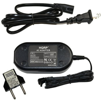 HQRP AC Adapter for Samsung HMX-H320 HMX-Q10 HMX-Q10BN HMX-Q20 HMX ...