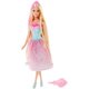 Barbie Endless Hair Kingdom Princess Doll Pink - Walmart.com