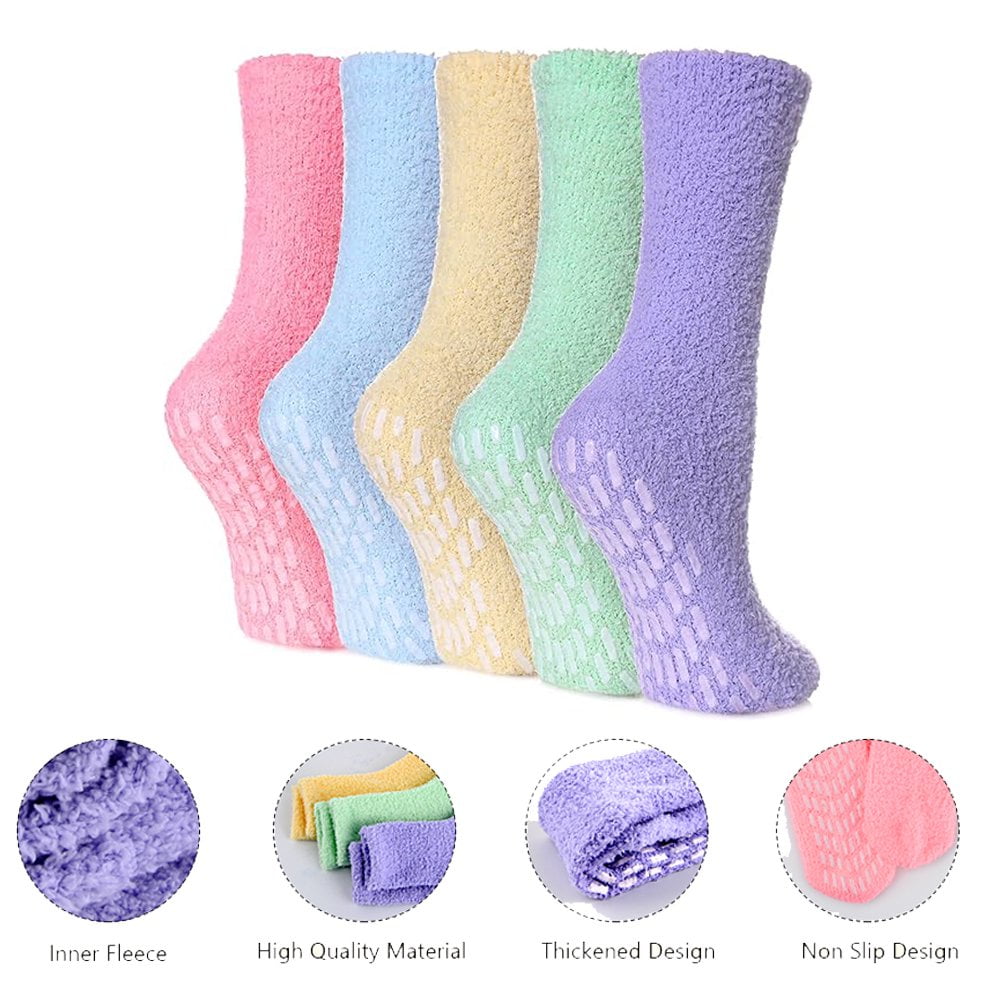 Click here for Choks Chok 5 Pairs Non Slip Socks For Womens Anti... prices