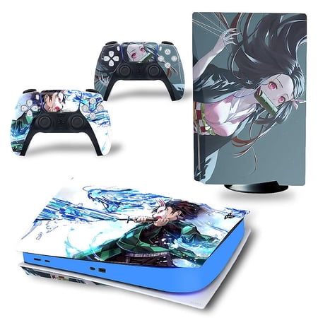 FanShow Ps5 Skin Digital Edition Anime Console And Controller Vinyl ...