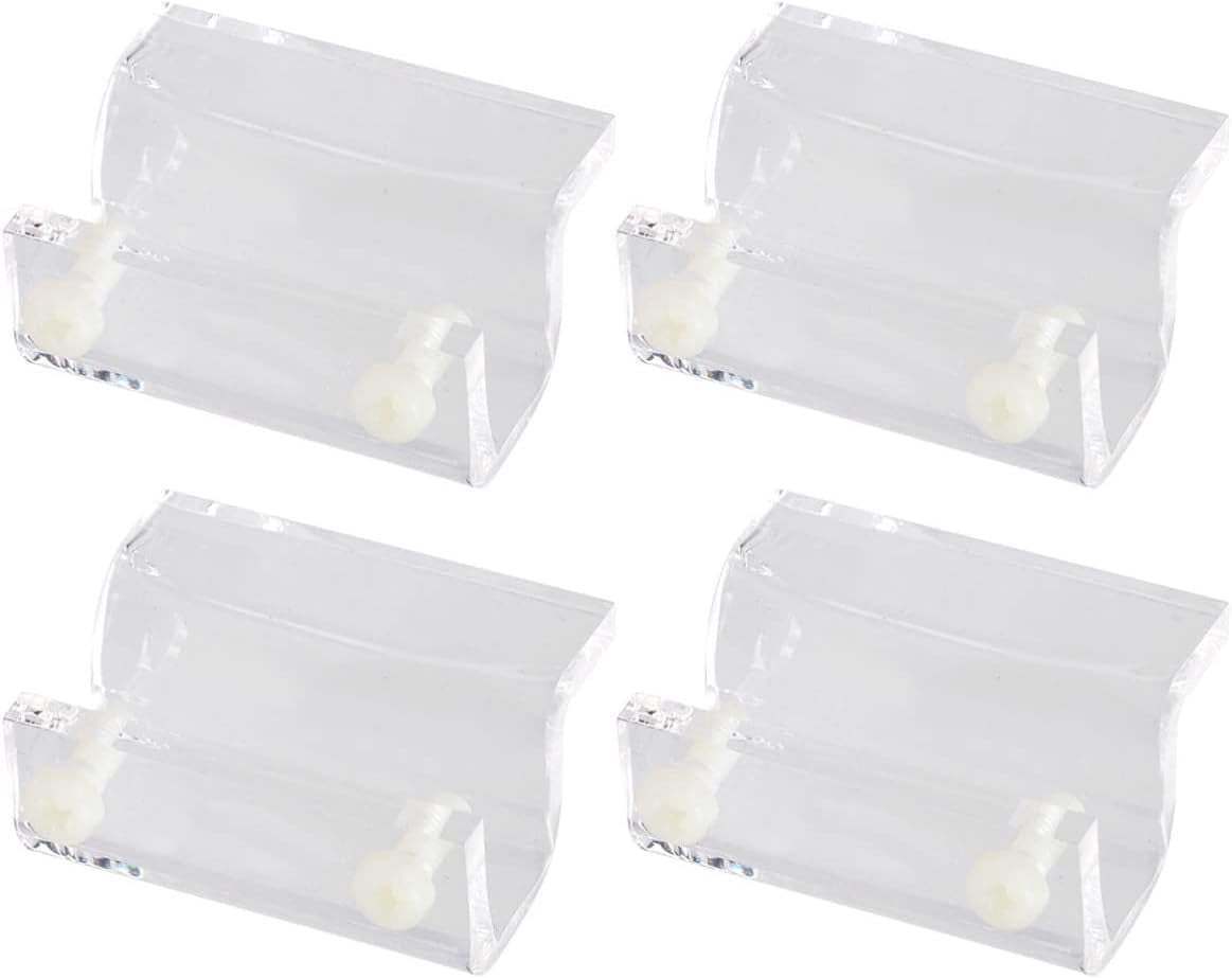 Frame Holder 4pcs Fish Tanks Glass Cover Clip Aquariums Acrylic Clips ...
