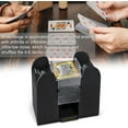 INCTUO Electric Card Shuffler, 6 Deck Auto for Poker, UNO, Texas Hold ...