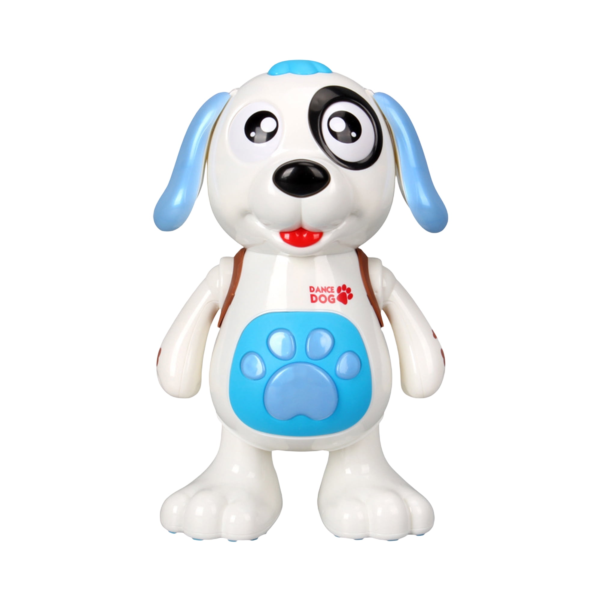Pudcoco Electronic Dance Dog Toy Walking Toy Puppy with Music Light ...