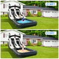 Commercial Water Slide and Splash Pool with Blower for Kids 14FT ...