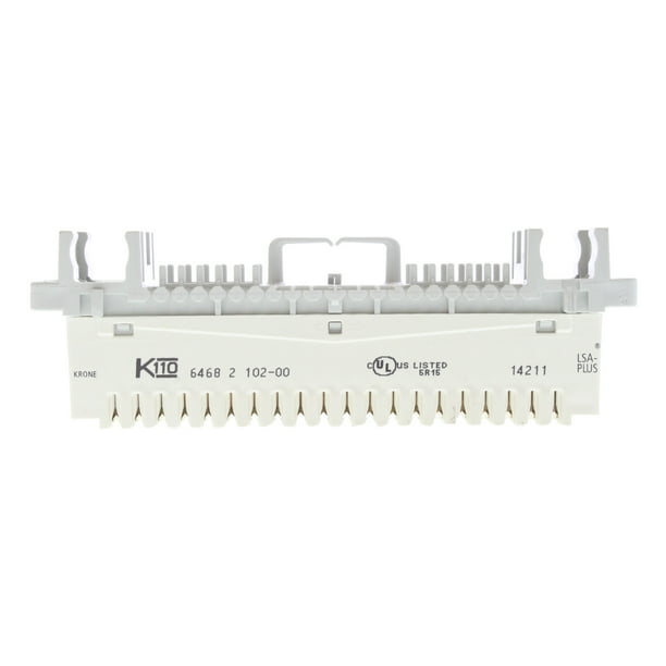 Krone ADC 1697370-6468-5-102-00 K110 10-Pair Disconnect Block, Punch ...