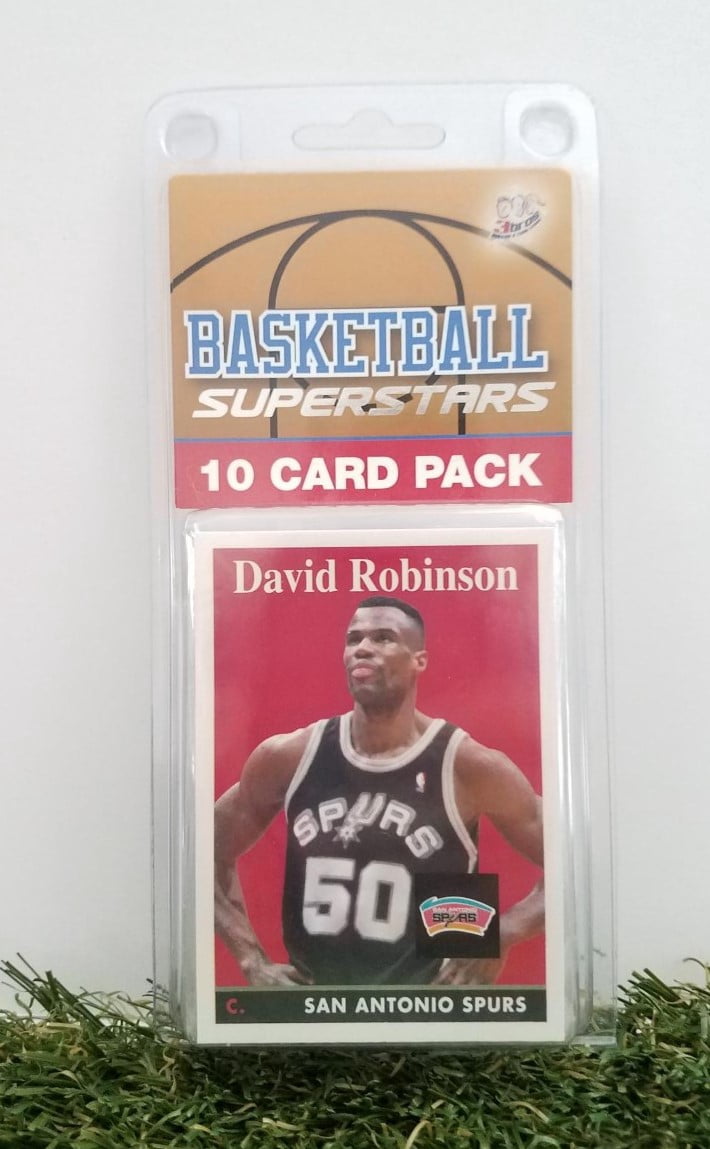 David Robinson- (10) Card Pack NBA Basketball Superstar Robinson ...