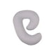 Snoogle Mini Chic Jersey Compact Side Sleeper Pregnancy Pillow ...