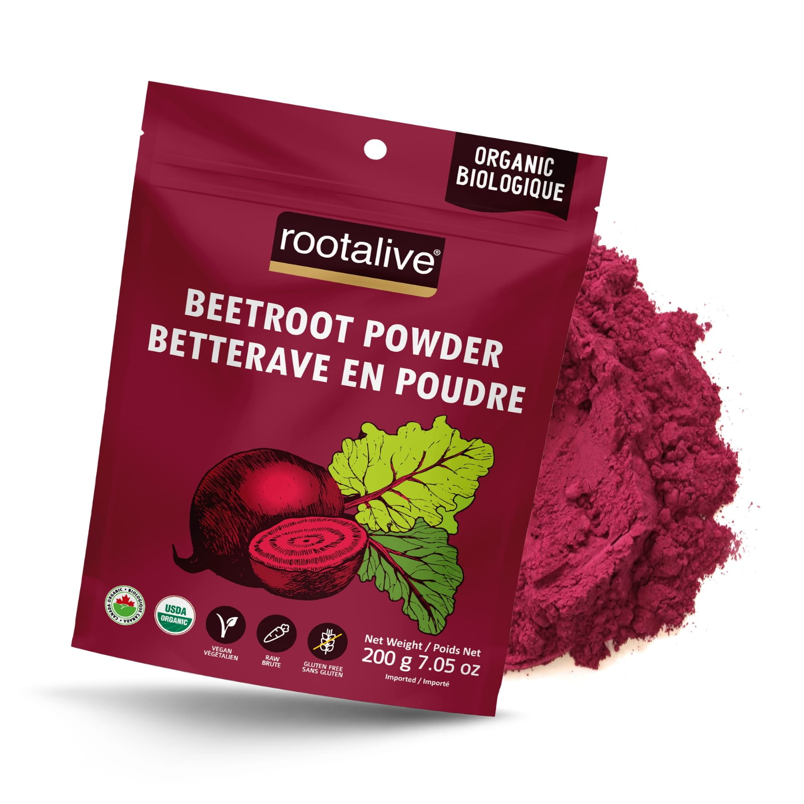 Click here for Rootalive Organic Beetroot Powder 200g  Raw And Ve... prices
